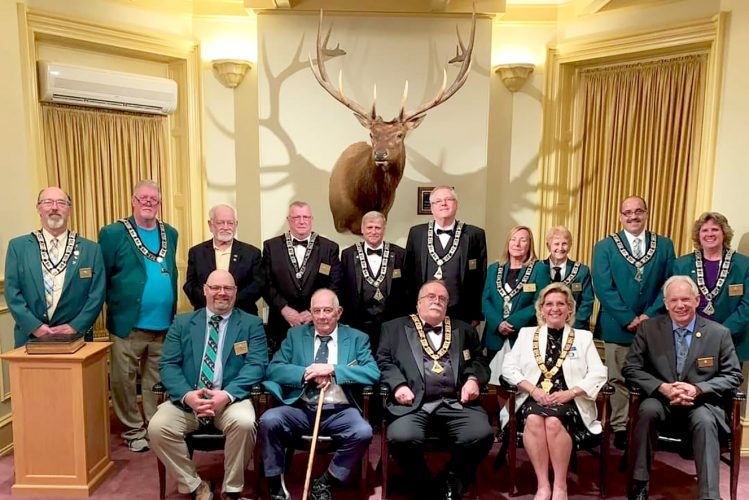 Elks Exalted Ruler visits home lodge | News, Sports, Jobs - The Express